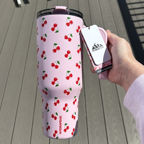 Hydrapeak | Kitchen | Nwt 4oz Cherry Hydrapeak Tumbler Artisan ...